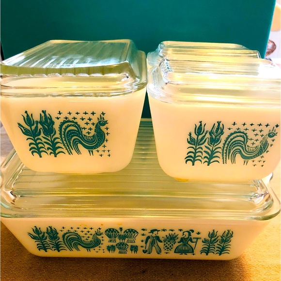 Pyrex | Kitchen | Pyrex Full Set Amish Farm | Poshmark